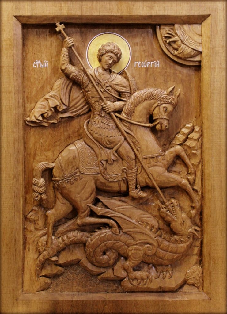Wood carved objects for liturgical use